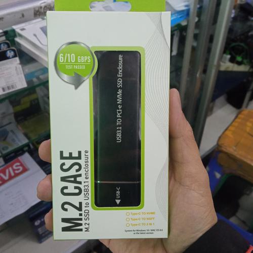 Jual Casing Enclosure SSD M2 NVME USB 3.1 to M.2 NVME - Jakarta Pusat ...