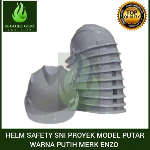 Jual Helm Proyek ENZO / Helm safety model Putar Putih - Kota Medan ...