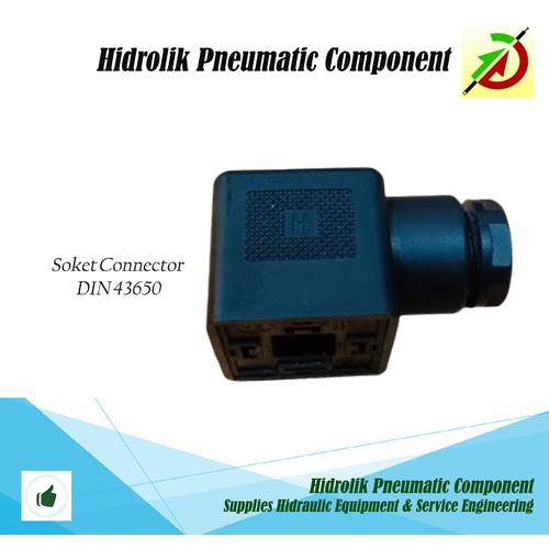 Jual DIN PLUG soket kaki 4 / soket conector DIN 43650/KONEKTOR 4 PIN ...