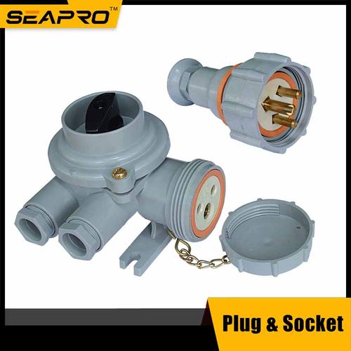 Jual HNA Marine Nylon Plug/Socket 3 Pin Watertight - Socket - Jakarta ...