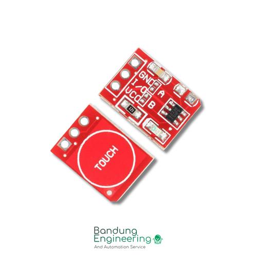 Jual Ttp223 Touch Sensor Sentuh Capacitive Self Locking Switch Kab