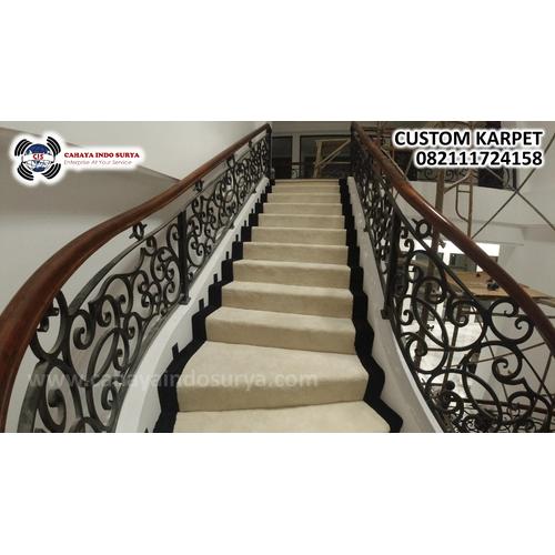Jual KARPET TANGGA CUSTOM | MENGIKUTI BENTUK TANGGA - Jakarta Barat ...