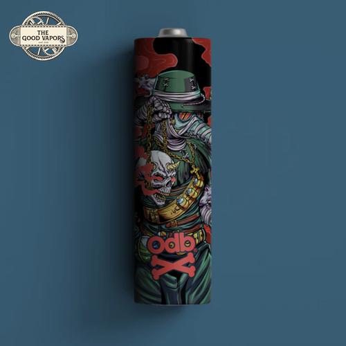 Jual ODB Wraps Plague Red Battery Wrap Authentic UK - 1 Pack 18650 ...