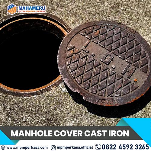 Jual MANHOLE COVER CAST IRON - PENUTUP GOT DARI BESI - COVER MANHOLE ...