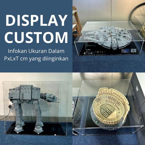 Jual Display Produk Box Kotak Akrilik Custom Ukuran Pakai Pintu Tebal 3 ...