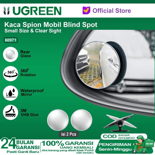 Promo UGREEN Kaca Spion Mini Blind Spot Mirror Kaca Cembung Waterproof ...