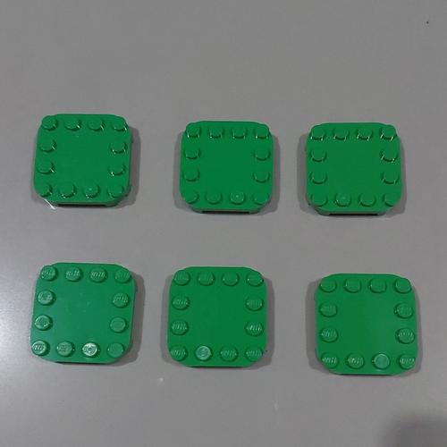 Jual lego base plate 4x4 mario bros lego plate 4x4 mario bros green ...