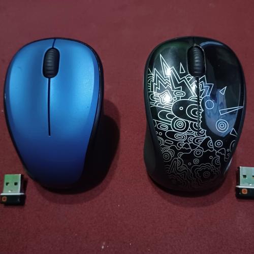 Jual Logitech Mouse M235 Wireless Unifying - Black tribal - Kab ...