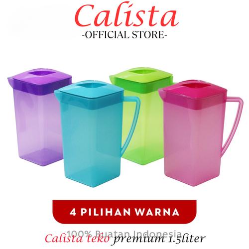 Jual [ CALISTA ] TEKO AIR TEH PLUTO PLASTIK 1,5 LITER - Kota Bandung ...