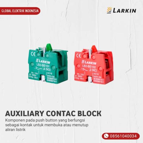 Jual Auxiliary Contact Block Kontak Bantu NC LB2-BE102 MERAH LARKIN - Jakarta Barat - Global ...