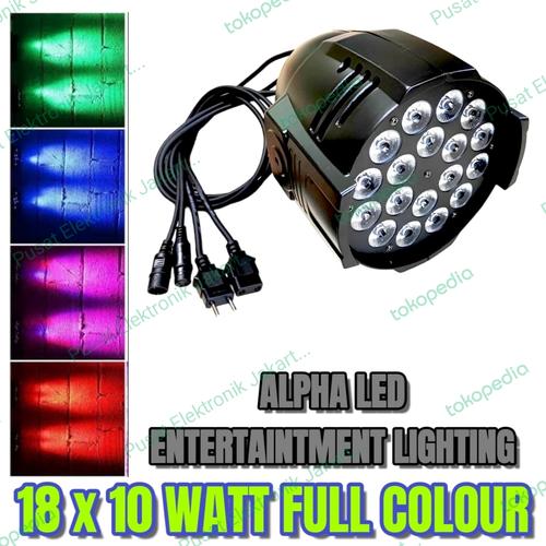Jual Lampu Lighting 18 x 10 Full Colour ALPHA LED - Jakarta Barat ...