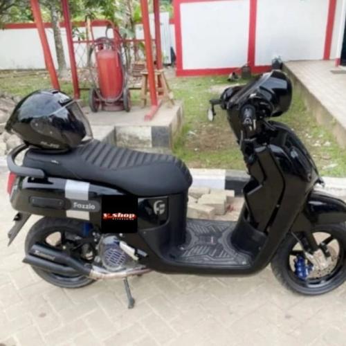 Jual Sarung Kulit Jok Motor Fazzio Hybrid Connected Motif Caferacer ...