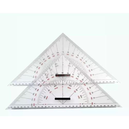 Jual nautical triangle navigational Protractor,segitiga navigasi peta ...