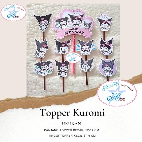 Jual topper kuromi - Kota Surakarta - Home craft n card | Tokopedia