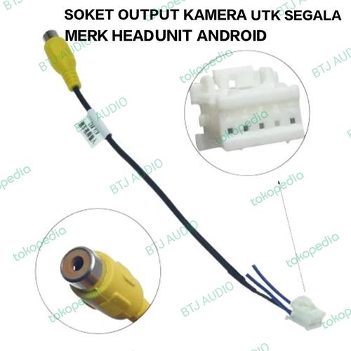 Jual SOKET OUTPUT KAMERA UTK SEGALA MERK HEAD UNIT ANDROID - Kota ...
