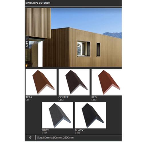 Jual LIS Siku L WPC outdoor LAIV - GreyL554 - Kota Tangerang Selatan ...