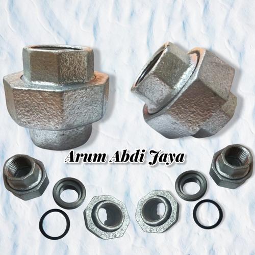 Jual Water mur galvanis 1/2 inch / Union galvanis #150 ukuran 1/2 ...