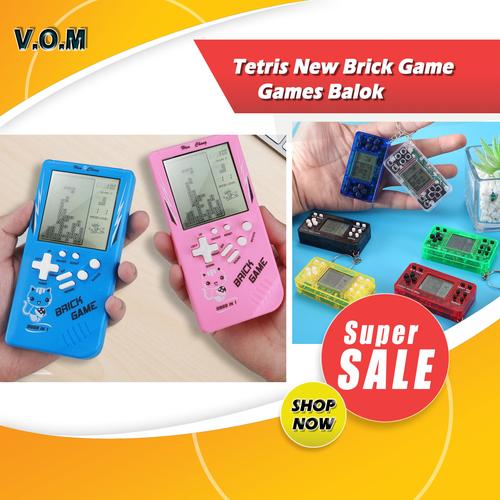 Promo Tetris New Brick Game 9999 in 1 Games Balok 0969 - BIG BIRU ...