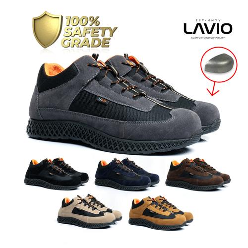 Promo Sepatu Safety Lavio Leo Keren Ujung Besi Ringan Nyaman Original ...