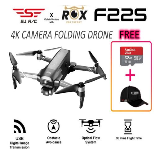 Jual SJRC ROX F22S Pro x ROX GPS 2-Axis Gimbal 4K 3.5KM 35 Min RC - Jakarta Selatan - Elektro ...