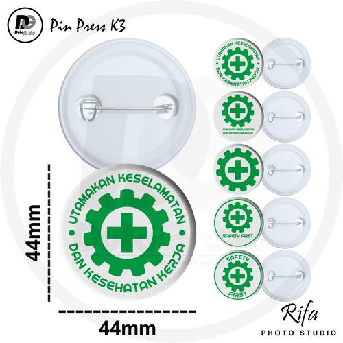 Jual [PIN PRESS] K3 SAFETY FIRST Pin Aksesoris Souvenir SAFETY FIRST K3 - PIN K3 1 - Kab.Ciamis ...