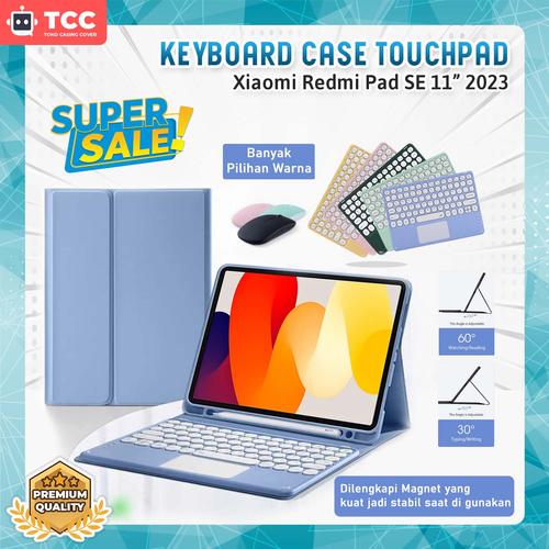Jual Xiaomi Redmi Pad SE 11 2023 Bluetooth Keyboard Case Casing ...