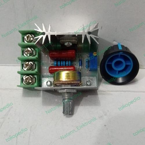 Jual 3435 kit module dimmer pengatur tegangan listrik pln ac 2000w ...