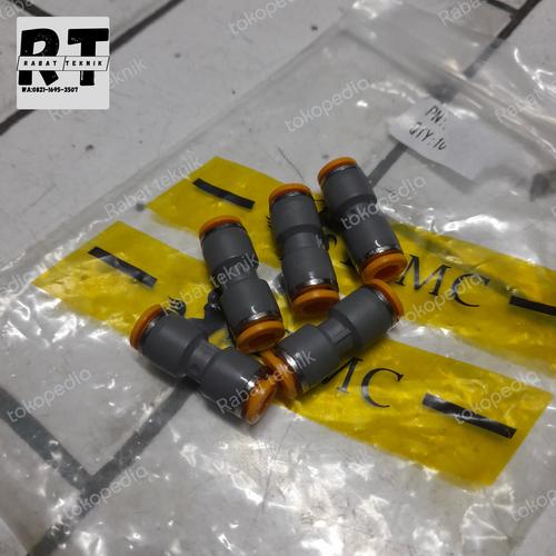 Jual FITTING PNEUMATIC EMC SAMBUNGAN lurus SELANG 6X6mm - Jakarta Barat ...