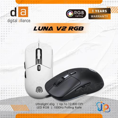 Jual Digital Alliance Luna V2 RGB Gaming Mouse - Putih - Jakarta Pusat ...