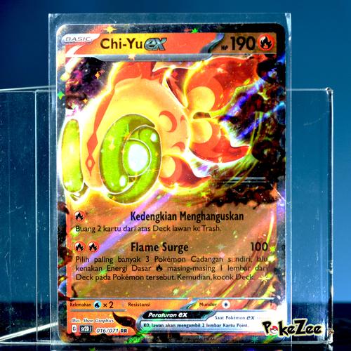 Jual Chi Yu ex SAR RR sv2D Scarlet Violet Pokemon TCG Indonesia Special ...