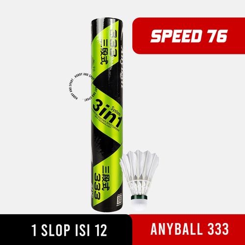 Jual Shuttlecock Anyball 333 Cock 3 in 1 Import (per slop) - Kota ...