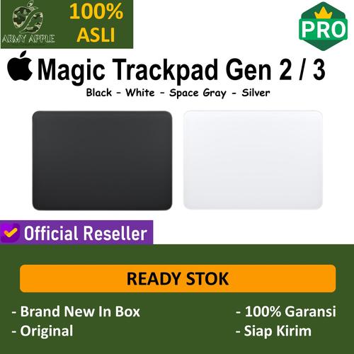 Jual Apple Magic Trackpad 3 / 2 Multi Touch Black White iPad Mac ...