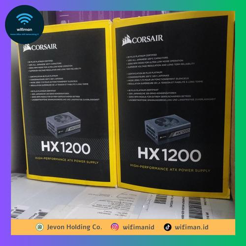 Jual Corsair HX1200 Platinum 1200 Watt Power Supply PSU HX 1200w ...