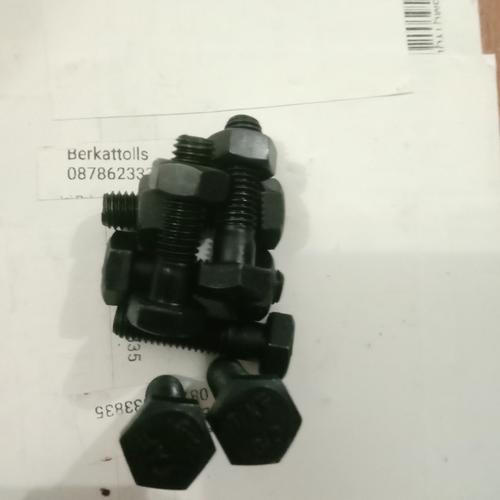 Jual baut mur baja m8 x 30 kunci 13 baut 12 baja 8.8 baut grade 8 HTB ...