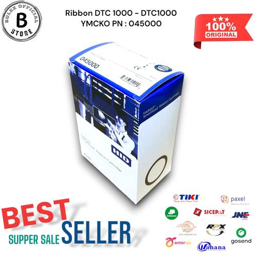 Jual RIBBON WARNA COLOR FARGO DTC 1000 - DTC1000 YMCKO PN : 045000 ...