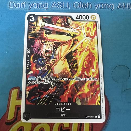 Jual Coby / koby op02 098 promo alternate art ONE PIECE TCG - Kota ...