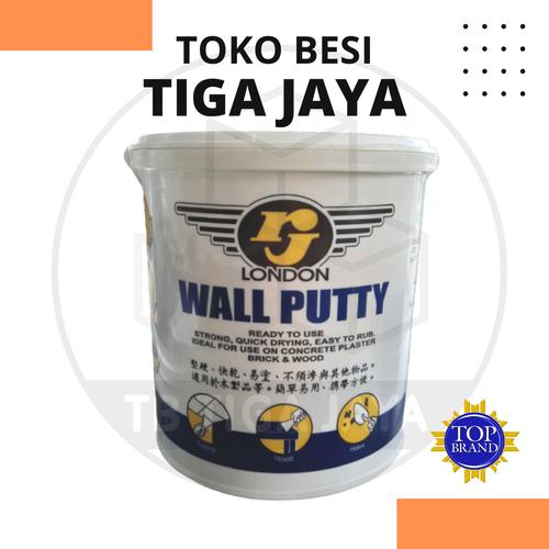 Jual plamir tembok / dempul tembok / rj london wall putty 5kg 5 kg ...