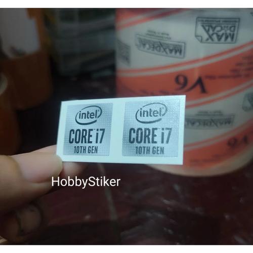 Jual Stiker core i7 gen 10 untuk laptop pc - Jakarta Timur - Toko ...