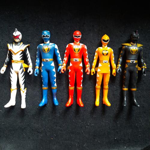 Jual Bandai 17 Cm Sentai Hero Series Bakuryuu Sentai Abaranger Set of 5 ...
