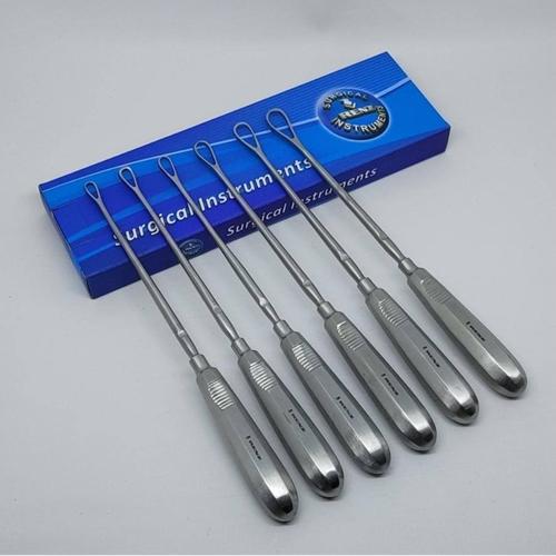 Jual uterine curette,sendok kuret,curette spoon isi 6's Renz,Alat Kuret ...