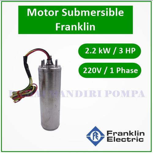 Jual Motor Submersible Franklin 3PK 220V - Kota Bandung - Damai Mandiri ...