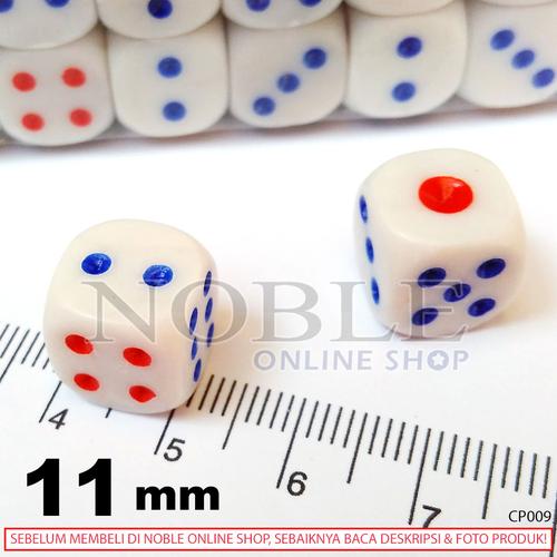Jual Dadu 11 mm Putih Pelengkap Board Game Ular Tangga Monopoli toys ...