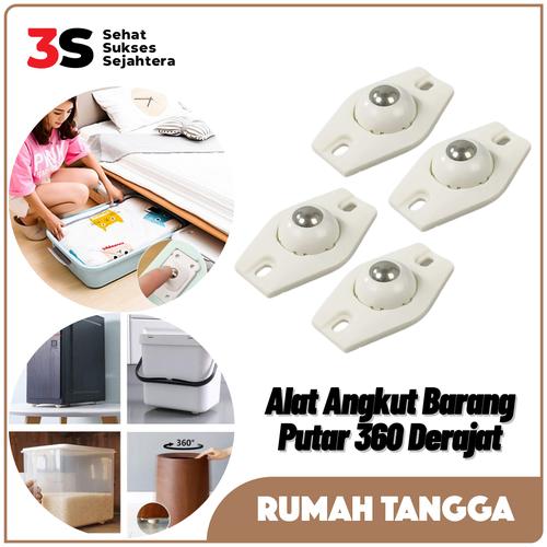 Jual JFactory Alat Angkut Barang Caster Pulley 360 Degrees Wheel 4 pcs - Jakarta Barat - Sehat ...