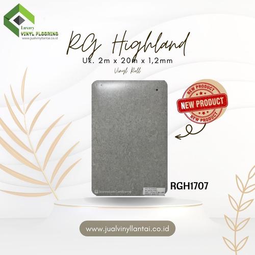 Jual new Produk vinyl roll RG Highland warna Abu uk. 2m x 20m x tebal 1 ...