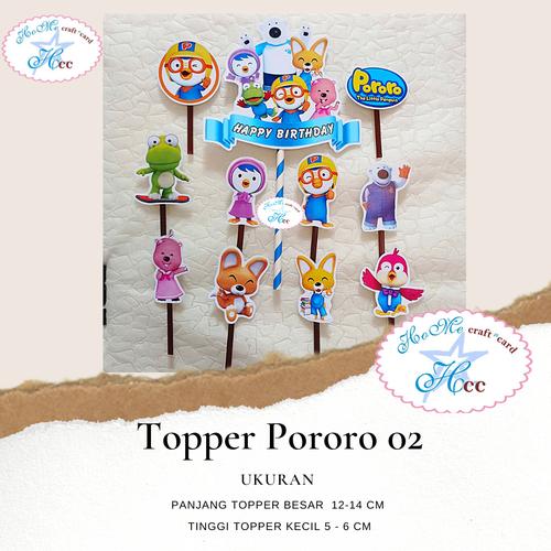Jual topper pororo - Pororo 02 - Kota Surakarta - Home craft n card ...