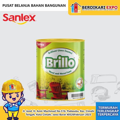 Jual CAT SANLEX CAT KAYU & BESI BRILLO BLACK DOFF 0.8LT - Kota Cimahi ...