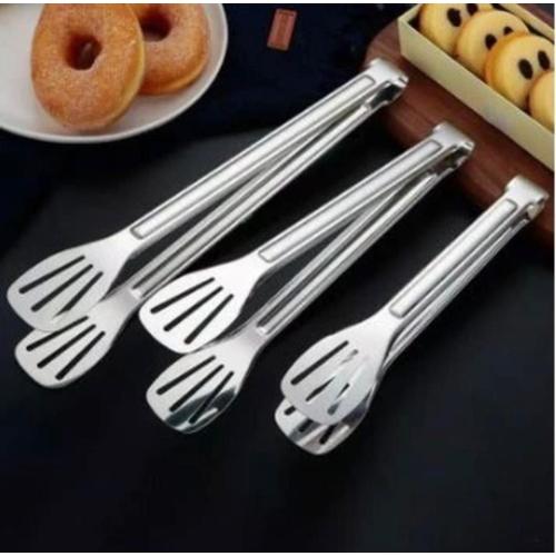 Jual AY Capitan Penjepit Makanan Kue Roti Stainless Serbaguna 14 Inch ...