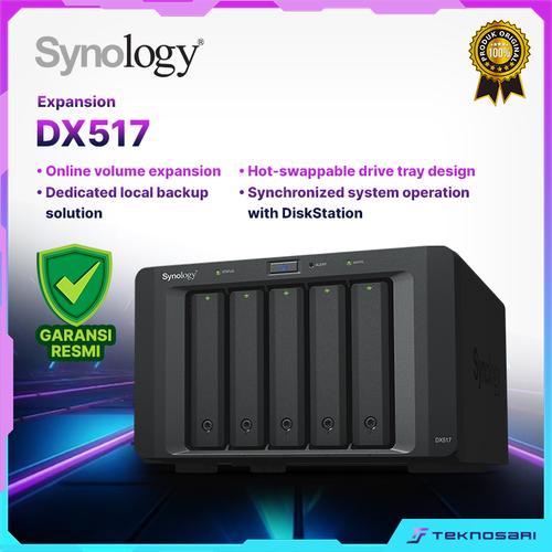 Jual Synology DX517 5-Bay DiskStation NAS Server Expansion Unit DX 517 ...