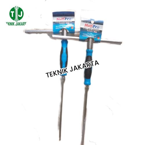 Jual Obeng Putar Model T MULTIPRO Ph2 lancip atau Ph3 Tumpul T Type ...