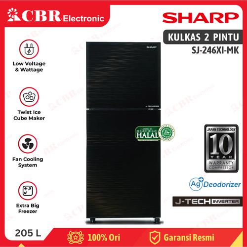 Jual Kulkas SHARP 2 Pintu 205L / SJ-246XI-MK (Inverter) - Kota Batam - CBR Elektronik Batam ...